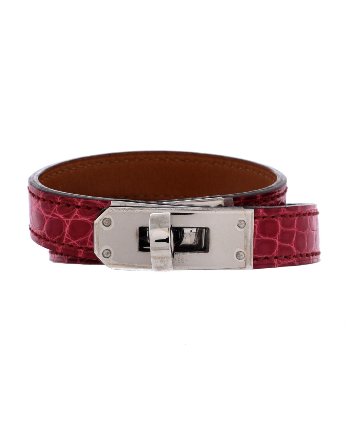 Click here for Pre-Owned HERMES Kelly Double Tour Bracelet - Alli... prices