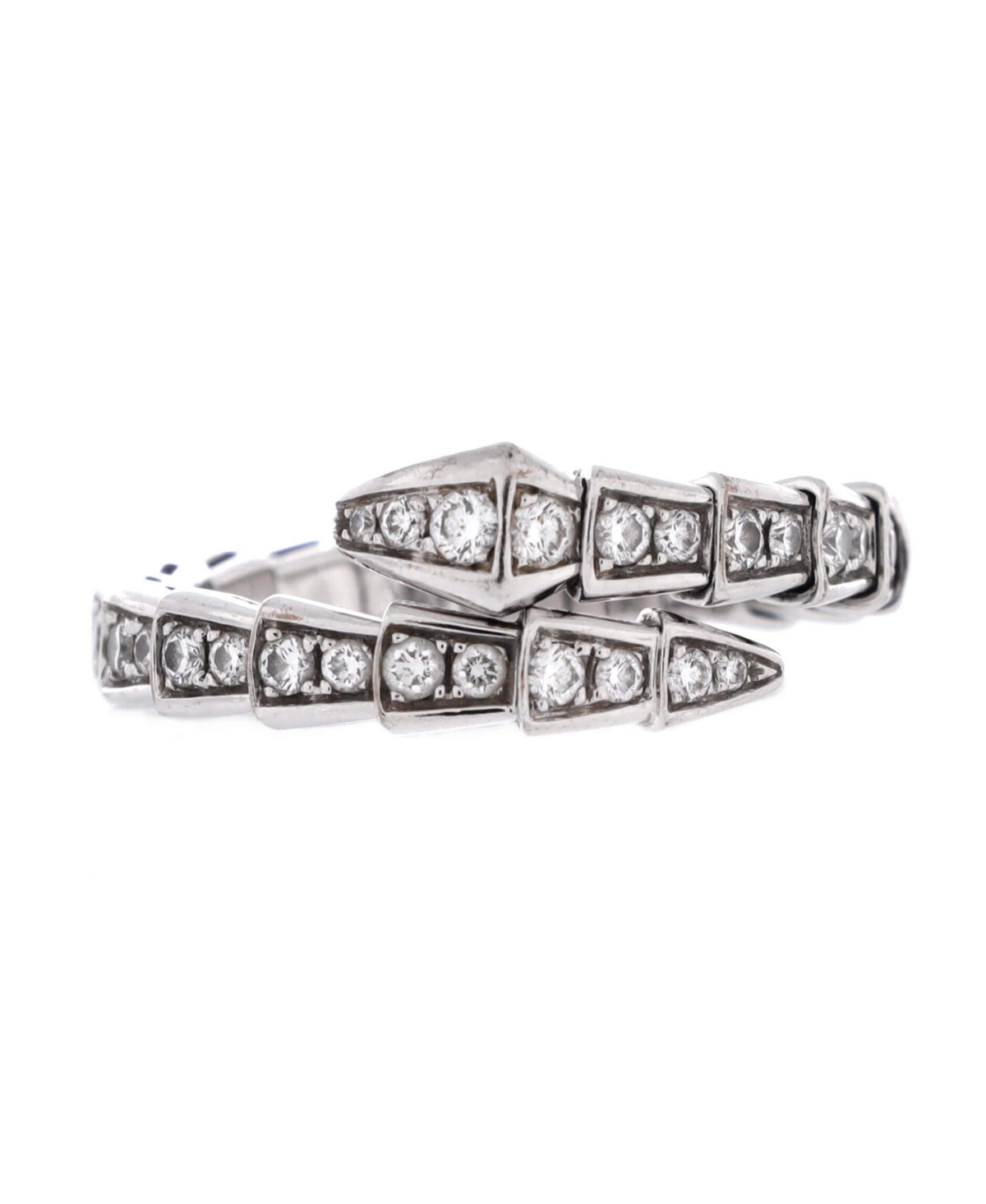 Click here for Pre-Owned Bvlgari Serpenti Viper One-Coil Ring - 1... prices