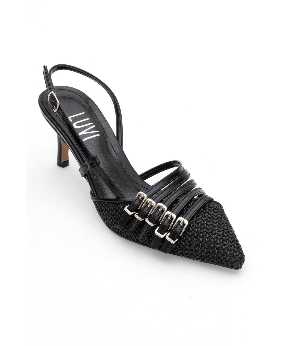 Click here for Prologue Shoes Zenith Slingback Pointed Toe Pump -... prices