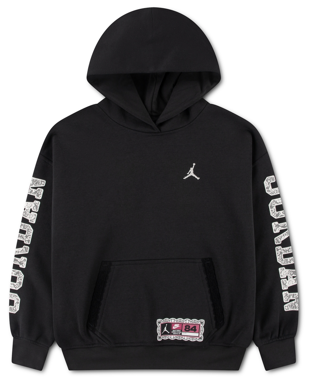 Click here for Jordan Girls 7-16 Allstar Fleece Pullover Hoodie -... prices