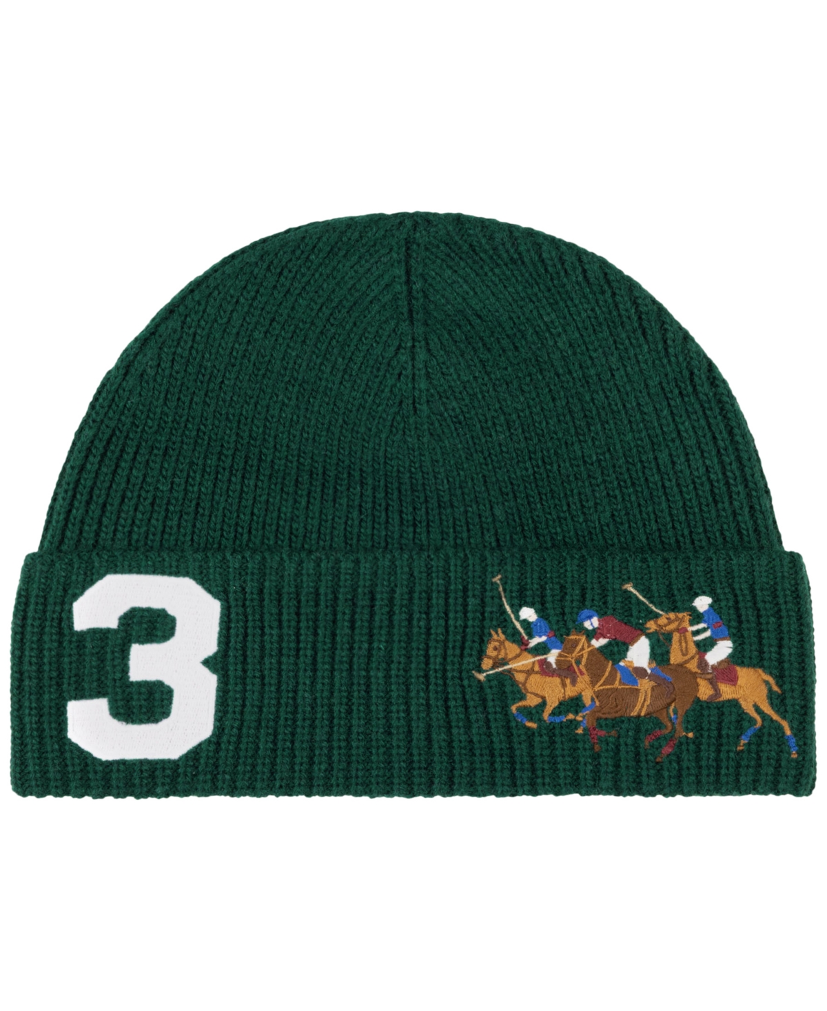 Click here for Polo Ralph Lauren Mens Polo Match Beanie - Moss Ag... prices