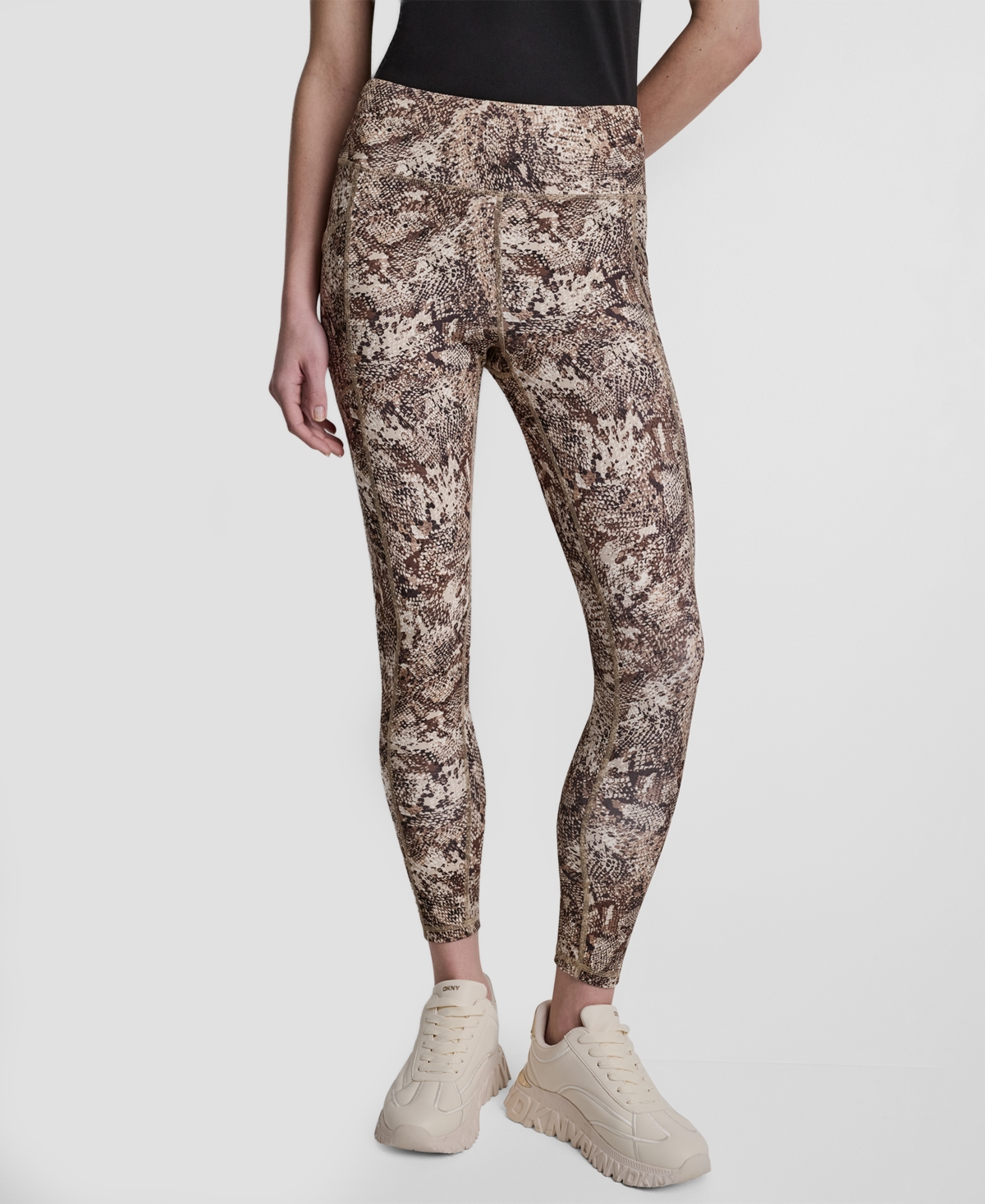 Click here for Dkny Womens Printed High-Wasit Fitness Tights - Se... prices