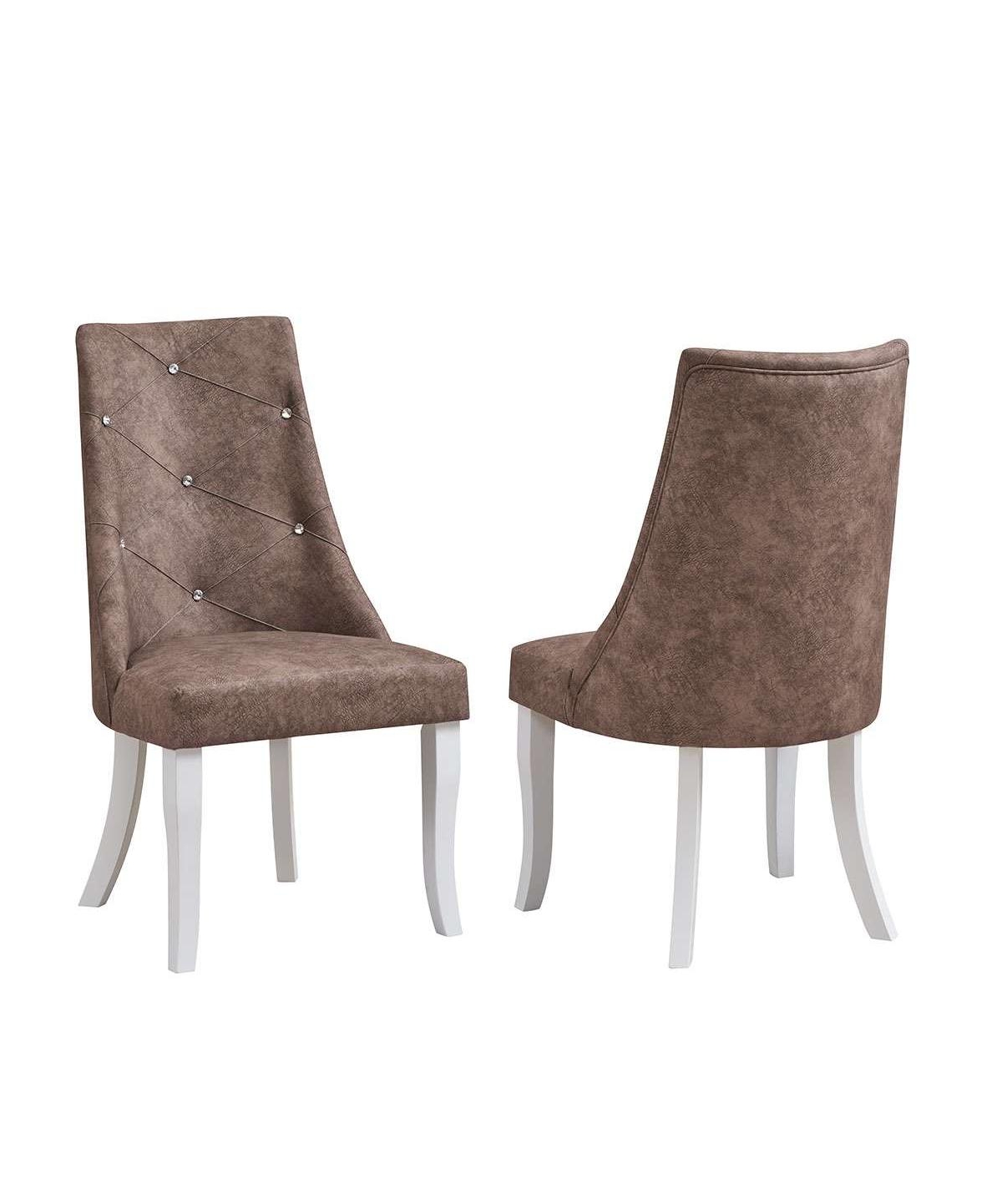 Click here for Kings Brand Furniture Set Of 2 Faux Leather Uphols... prices