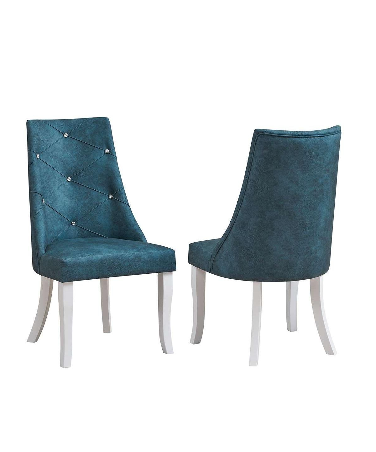 Click here for Kings Brand Furniture Set Of 2 Faux Leather Uphols... prices