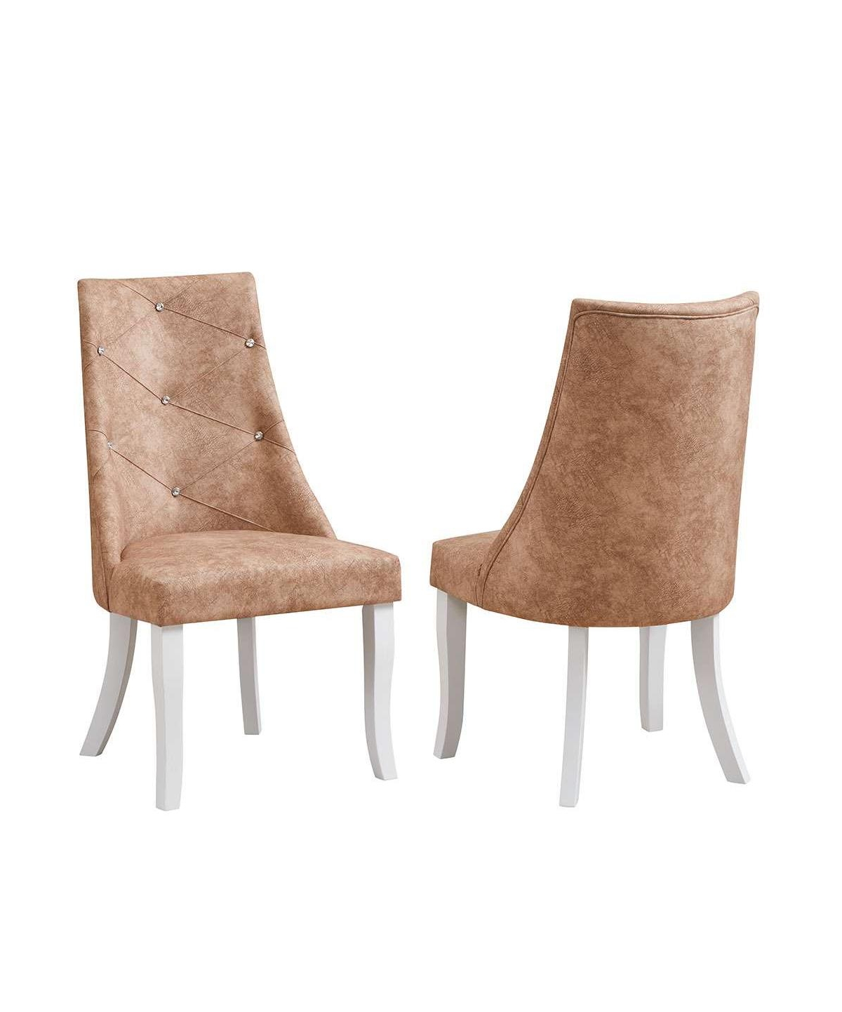 Click here for Kings Brand Furniture Set Of 2 Faux Leather Uphols... prices