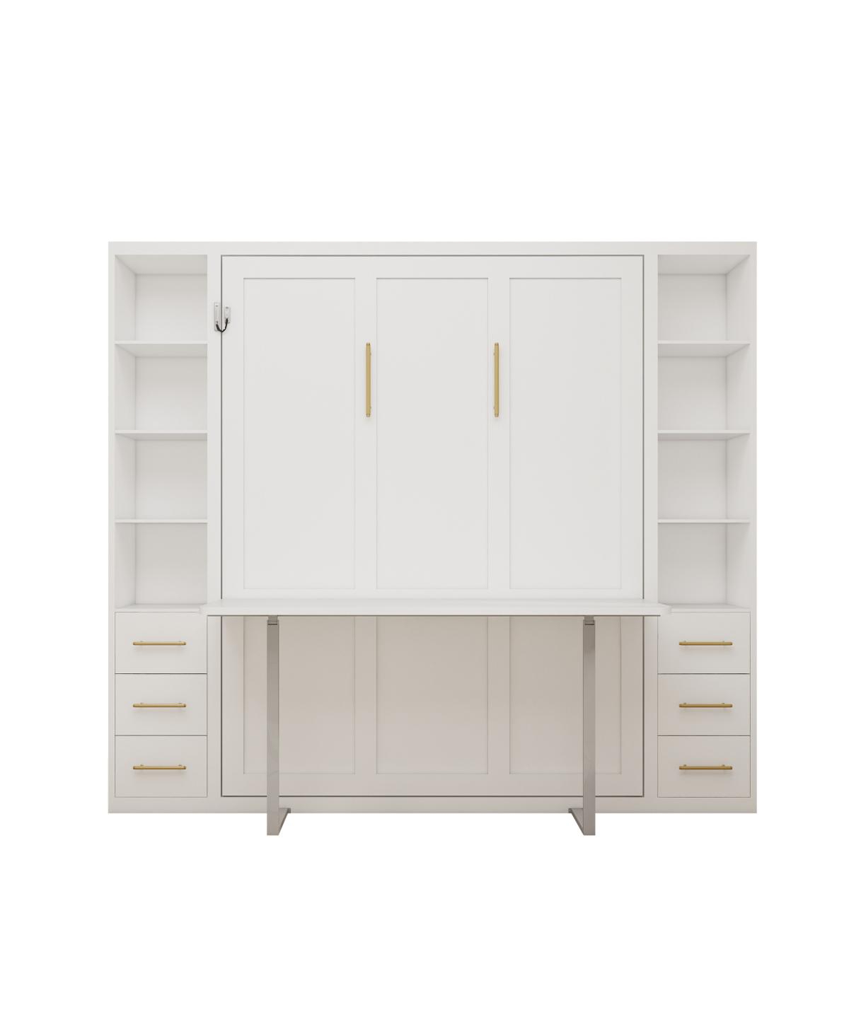 Click here for Streamdale Furniture Queen Murphy Wall Bed with Si... prices