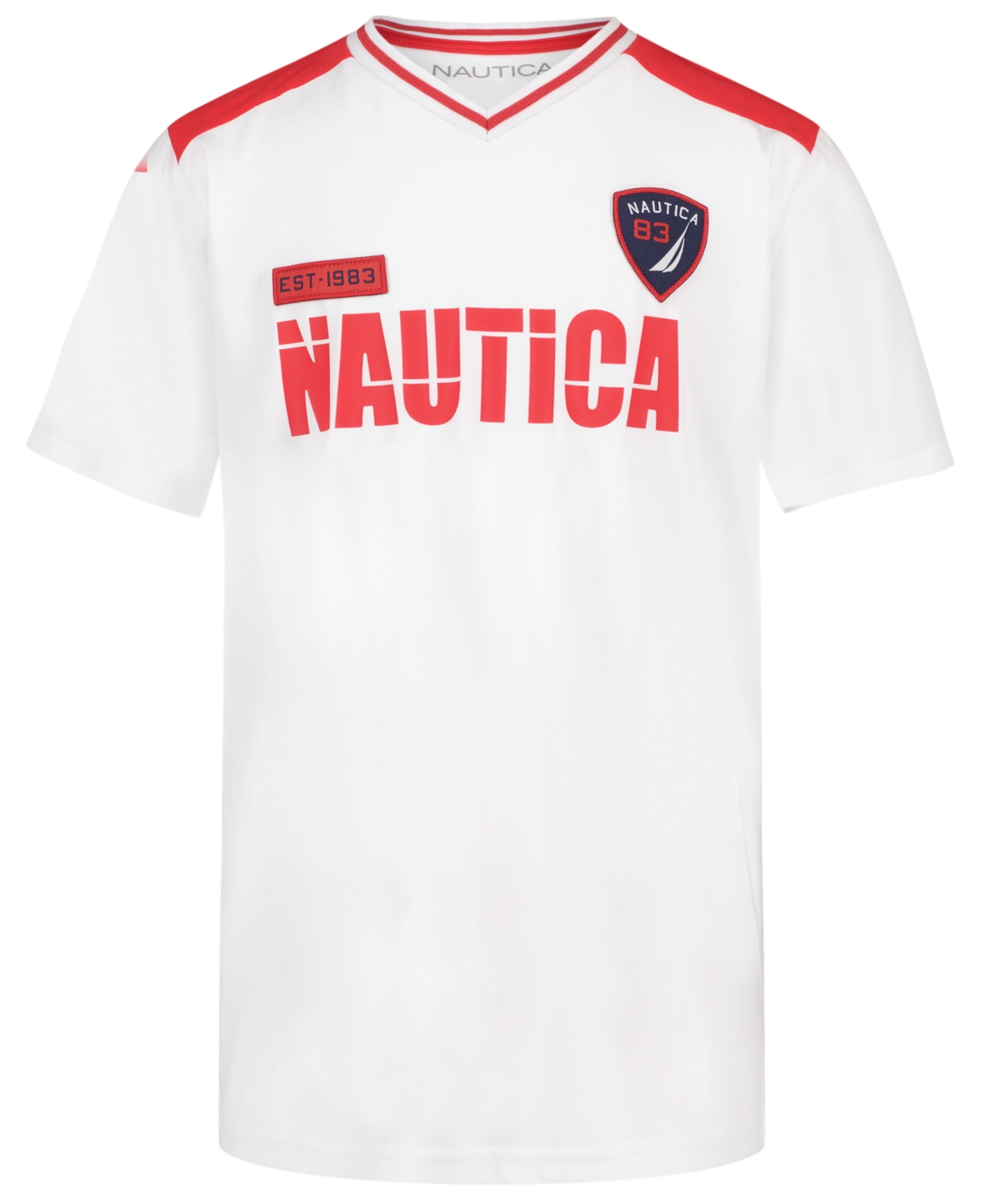 Click here for Nautica Boys 8-20 Short-Sleeve T-Shirt - Bright Wh... prices