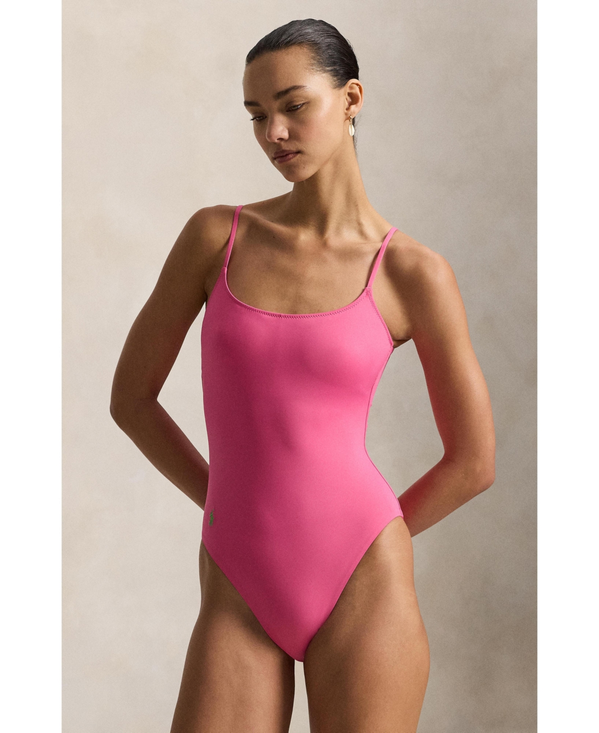 Click here for Polo Ralph Lauren Womens Spaghetti Strap One-Piece... prices