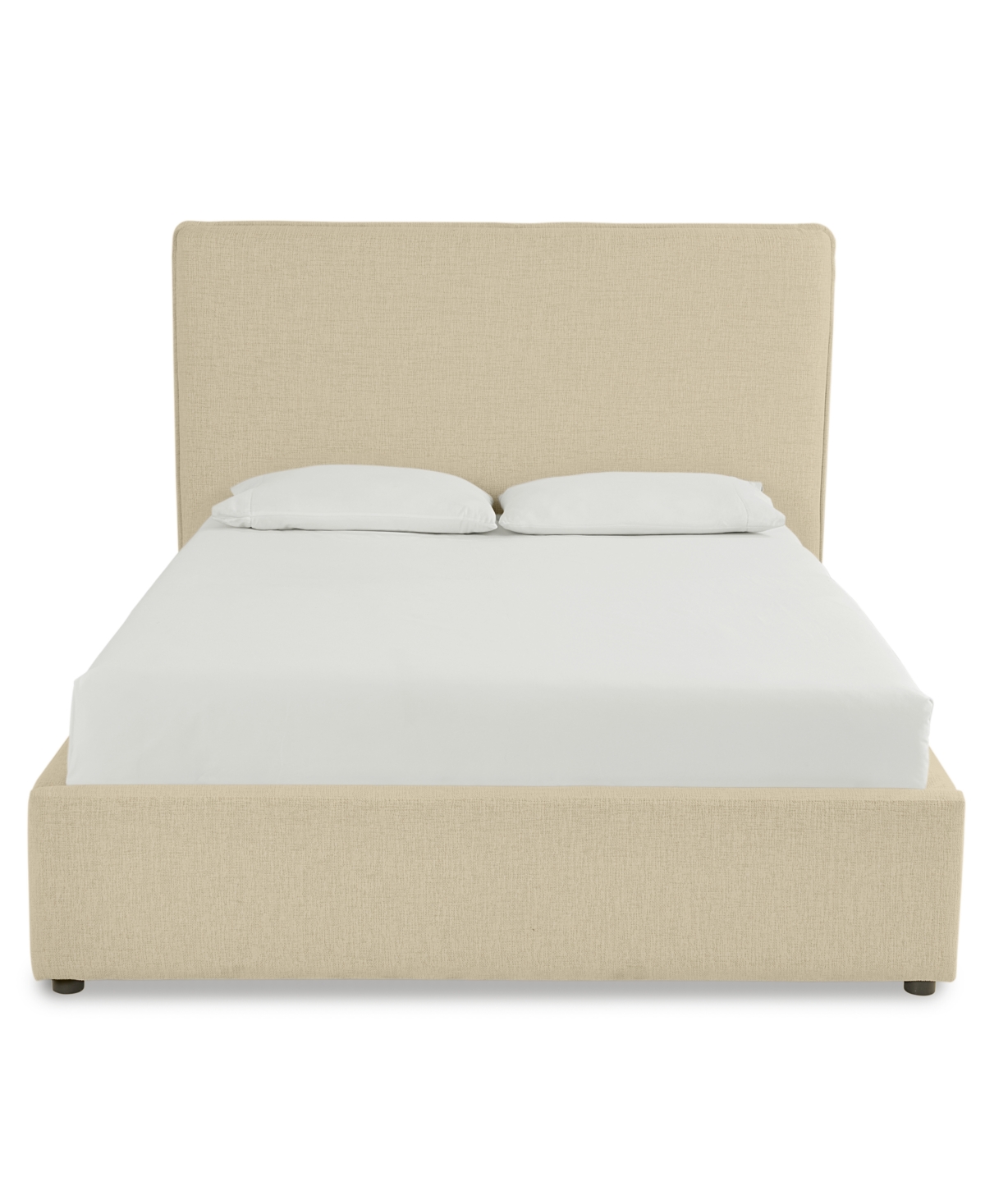 Click here for Marcel 77 Upholstered Flanged Seam Queen Bed - Ami... prices