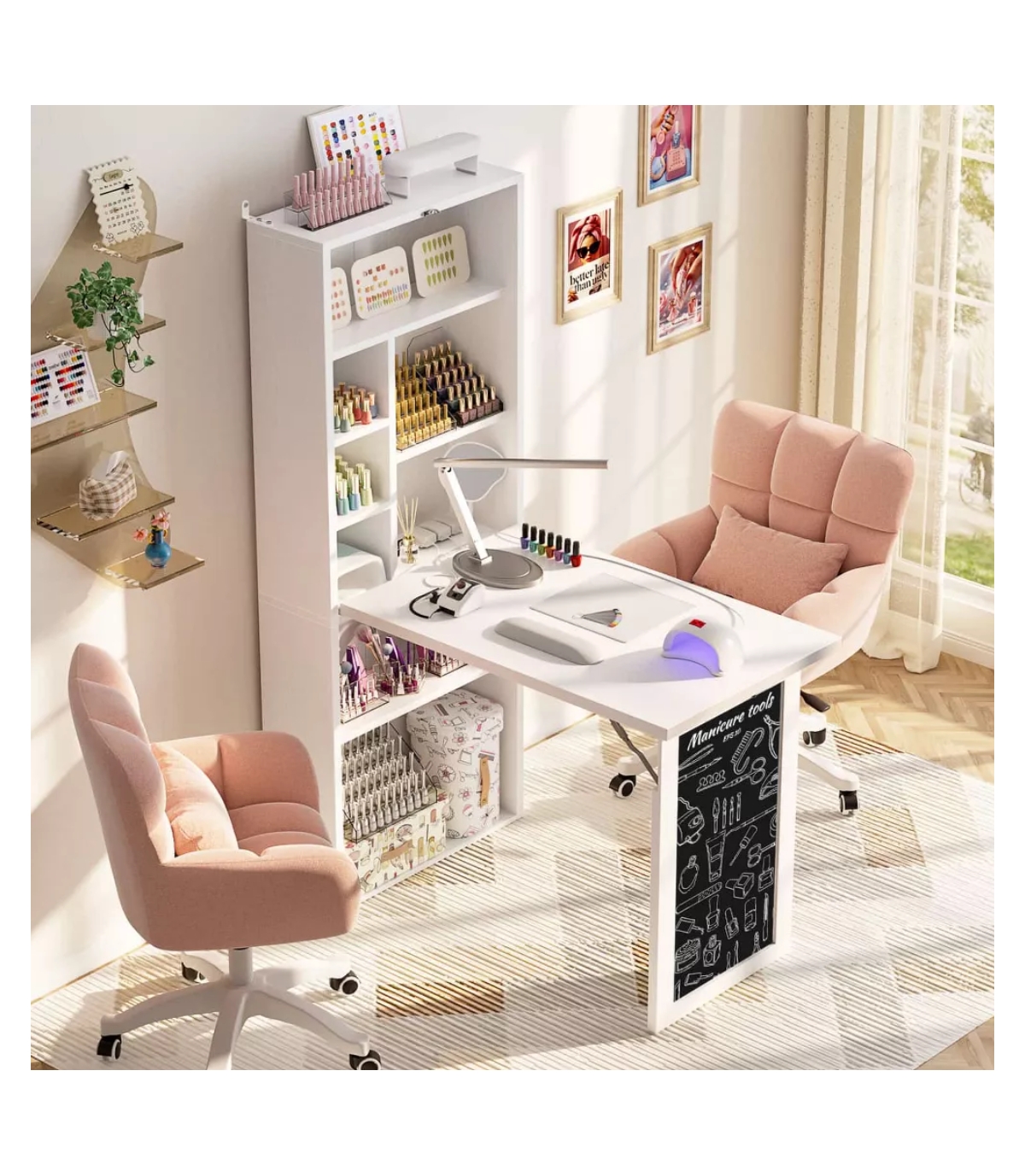 Click here for Aheaplus Foldable Desk with Charging Station  Spac... prices