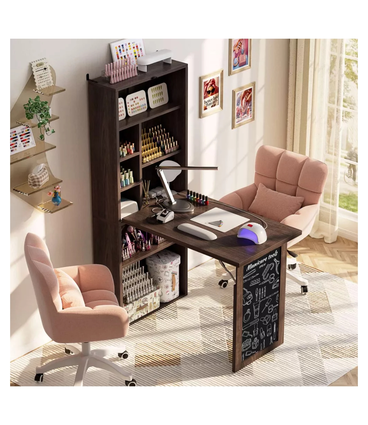 Click here for Aheaplus Foldable Desk with Charging Station  Spac... prices