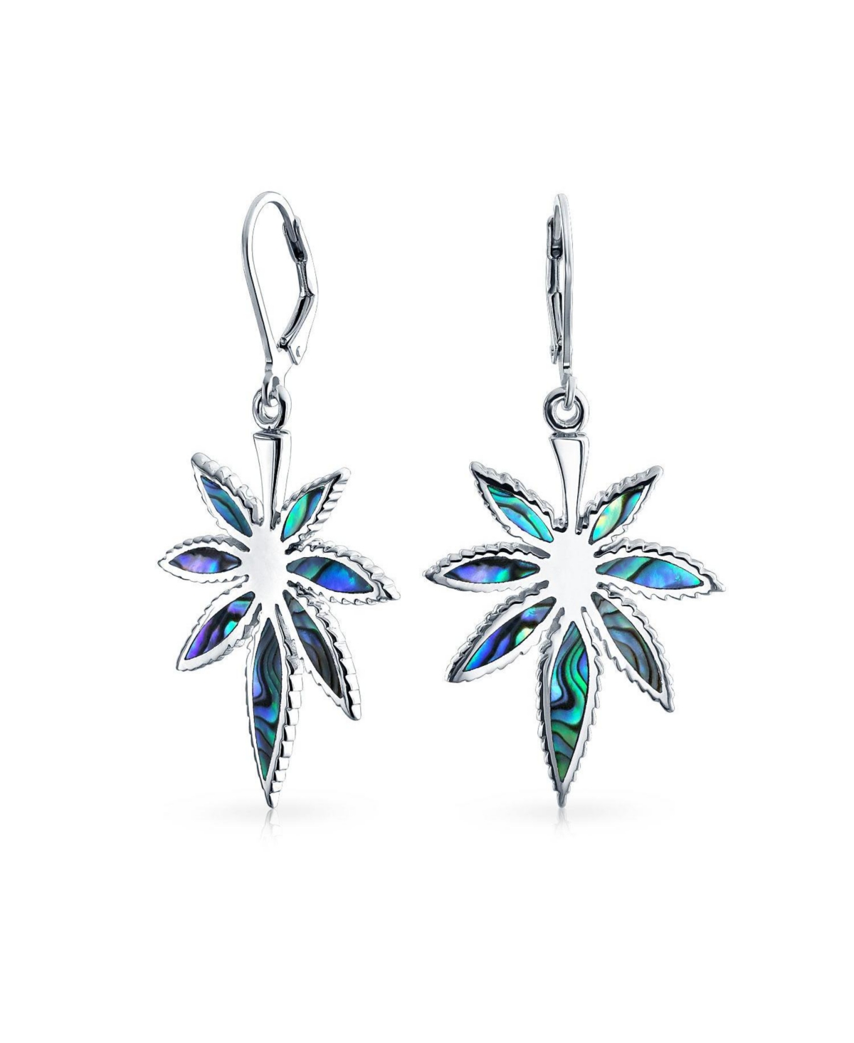 Click here for Bling Jewelry Iridescent Inlay Abalone Shell Marij... prices