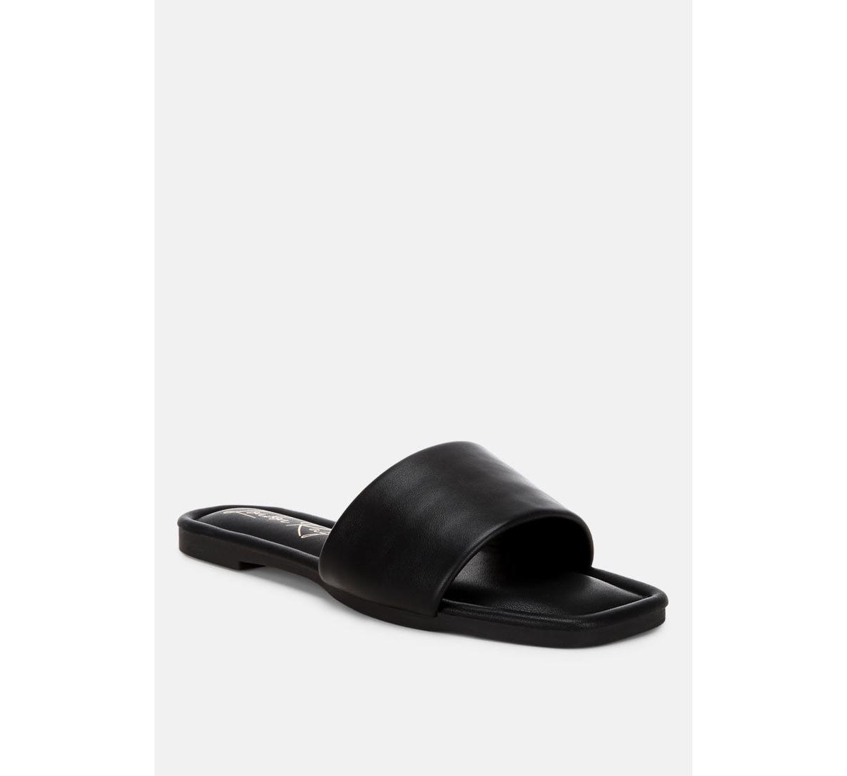 Click here for London Rag Womens Zaltana Open Square Toe Flats -... prices