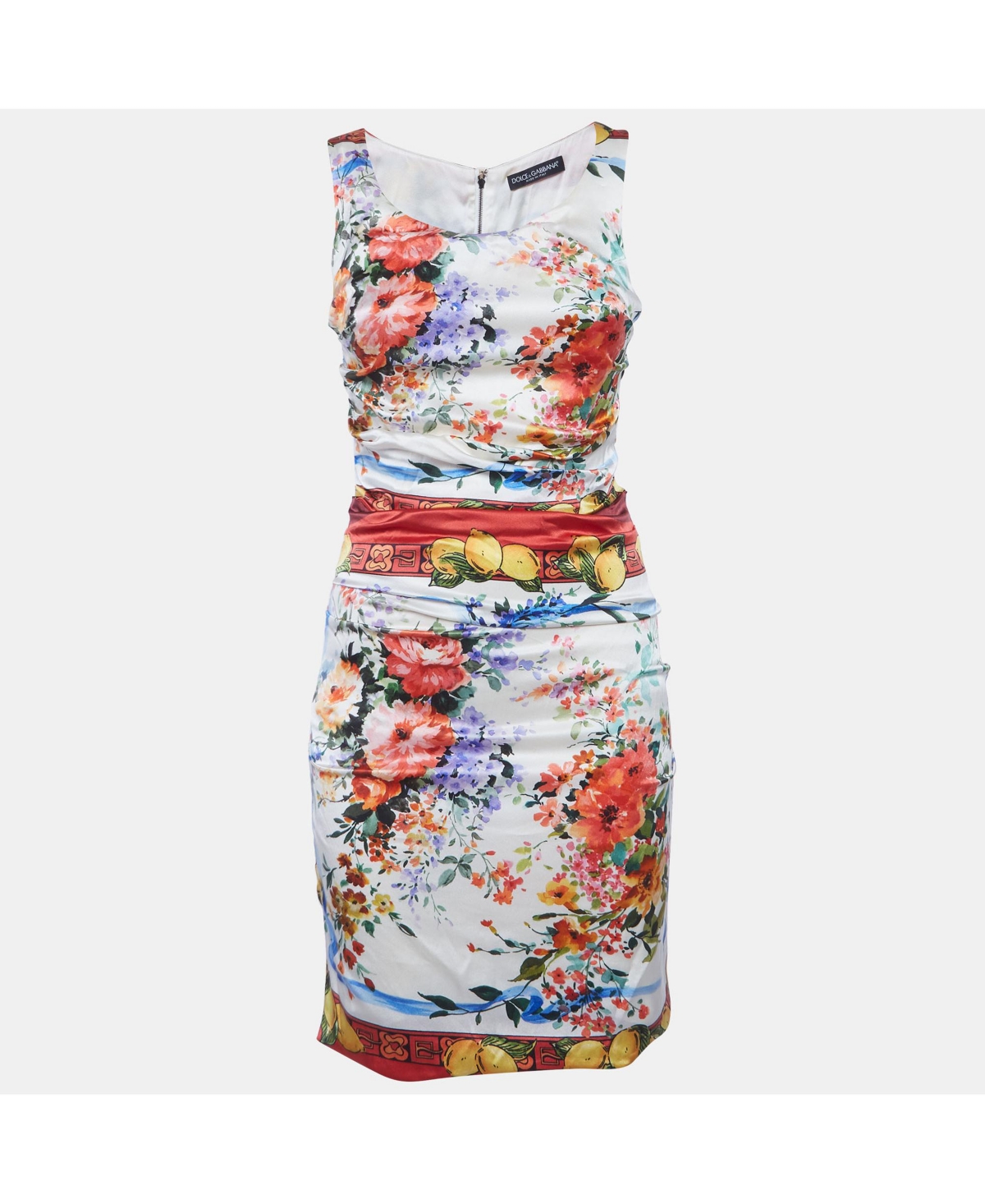 Click here for Pre-Owned Dolce & Gabbana Womens Floral Print Sati... prices