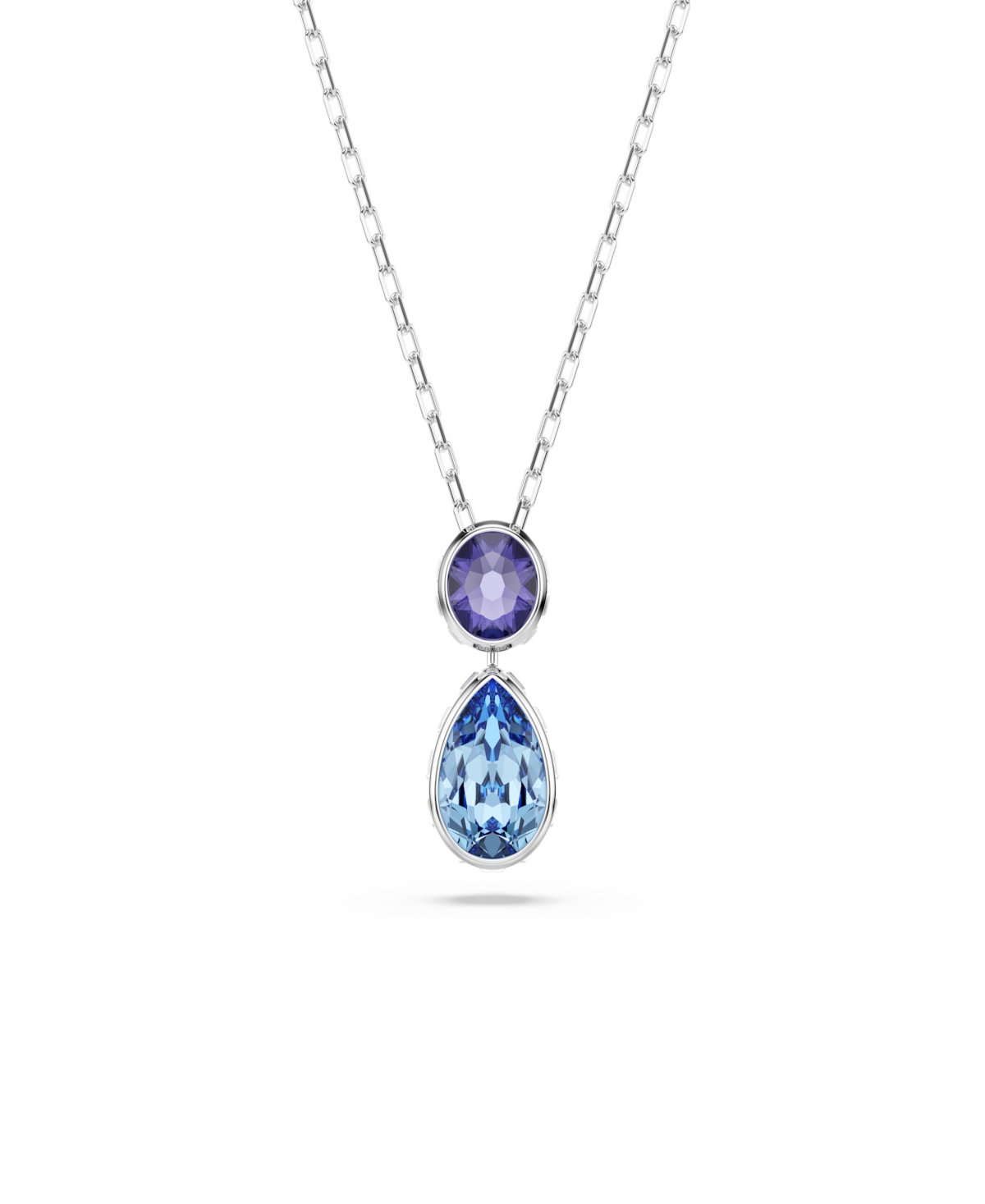 Click here for Swarovski Rhodium-Plated Chroma Pendant Necklace -... prices