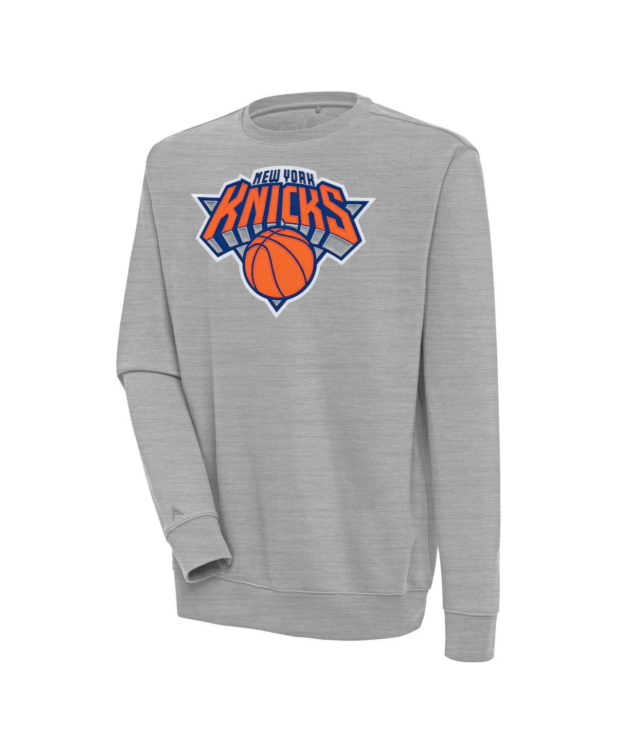 Click here for Antigua Mens Heather Gray New York Knicks Victory... prices