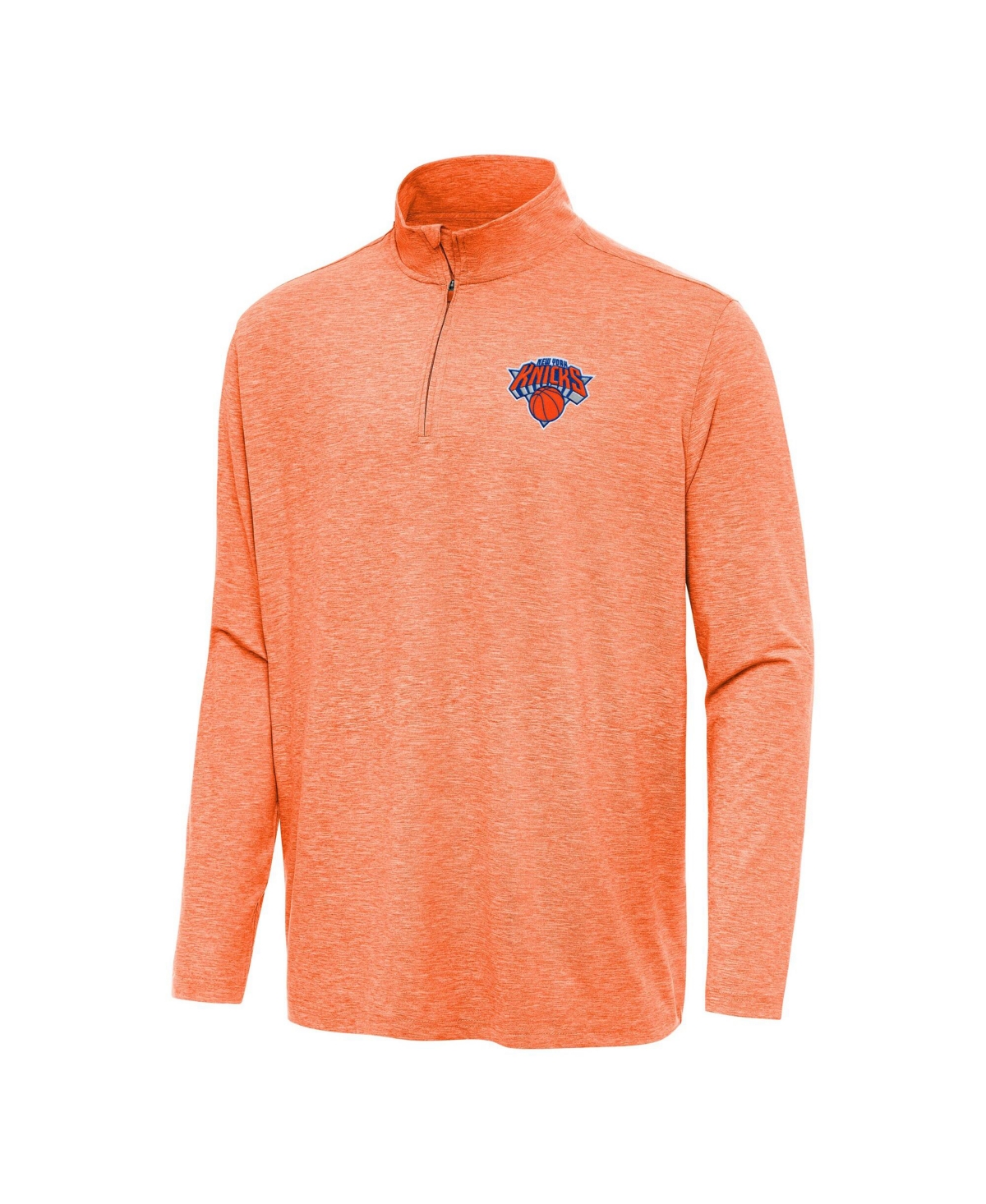 Click here for Antigua Mens Heather Orange New York Knicks Hunk Q... prices