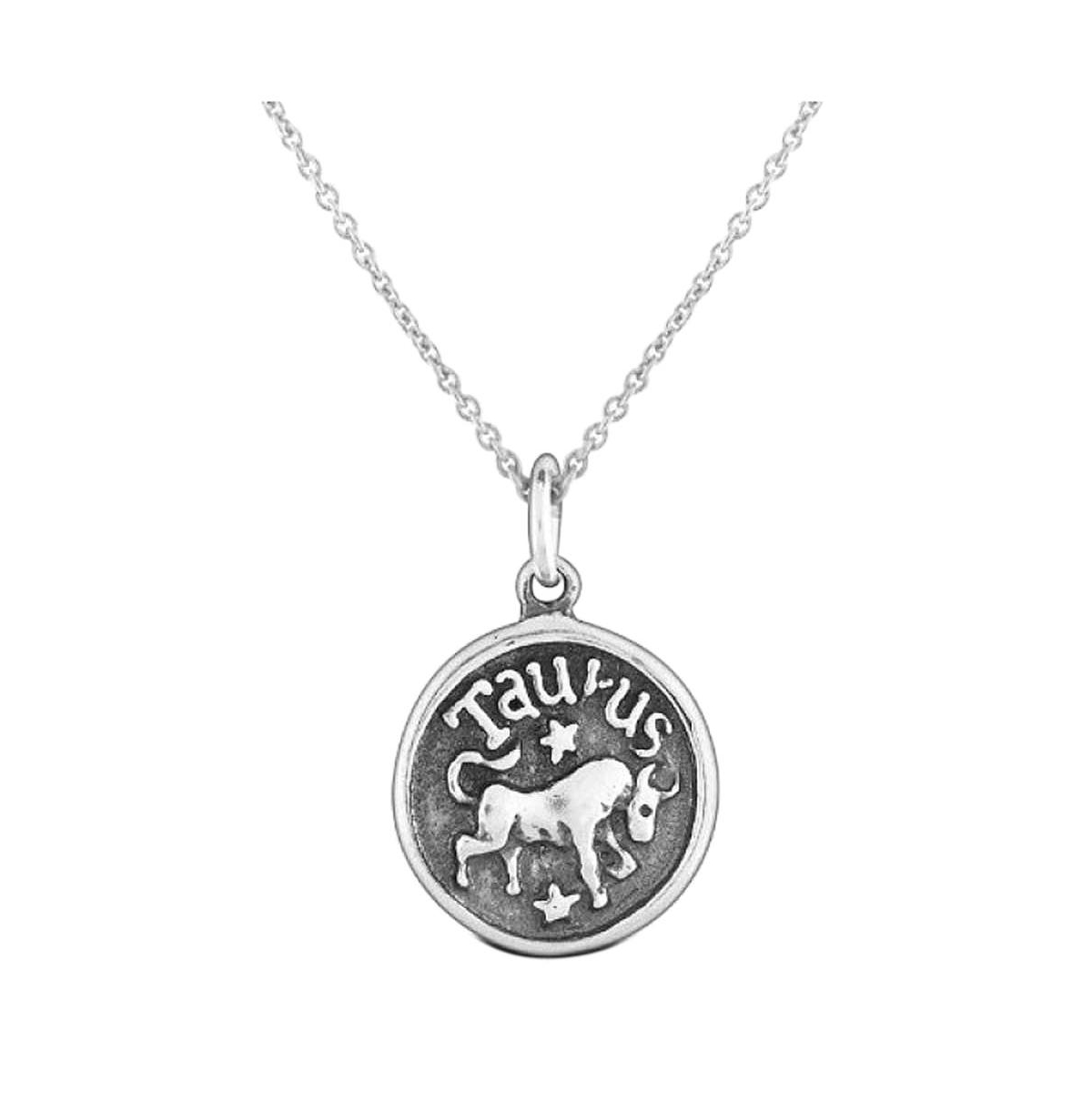 Click here for Bling Jewelry Taurus Zodiac Pendant Necklace Round... prices