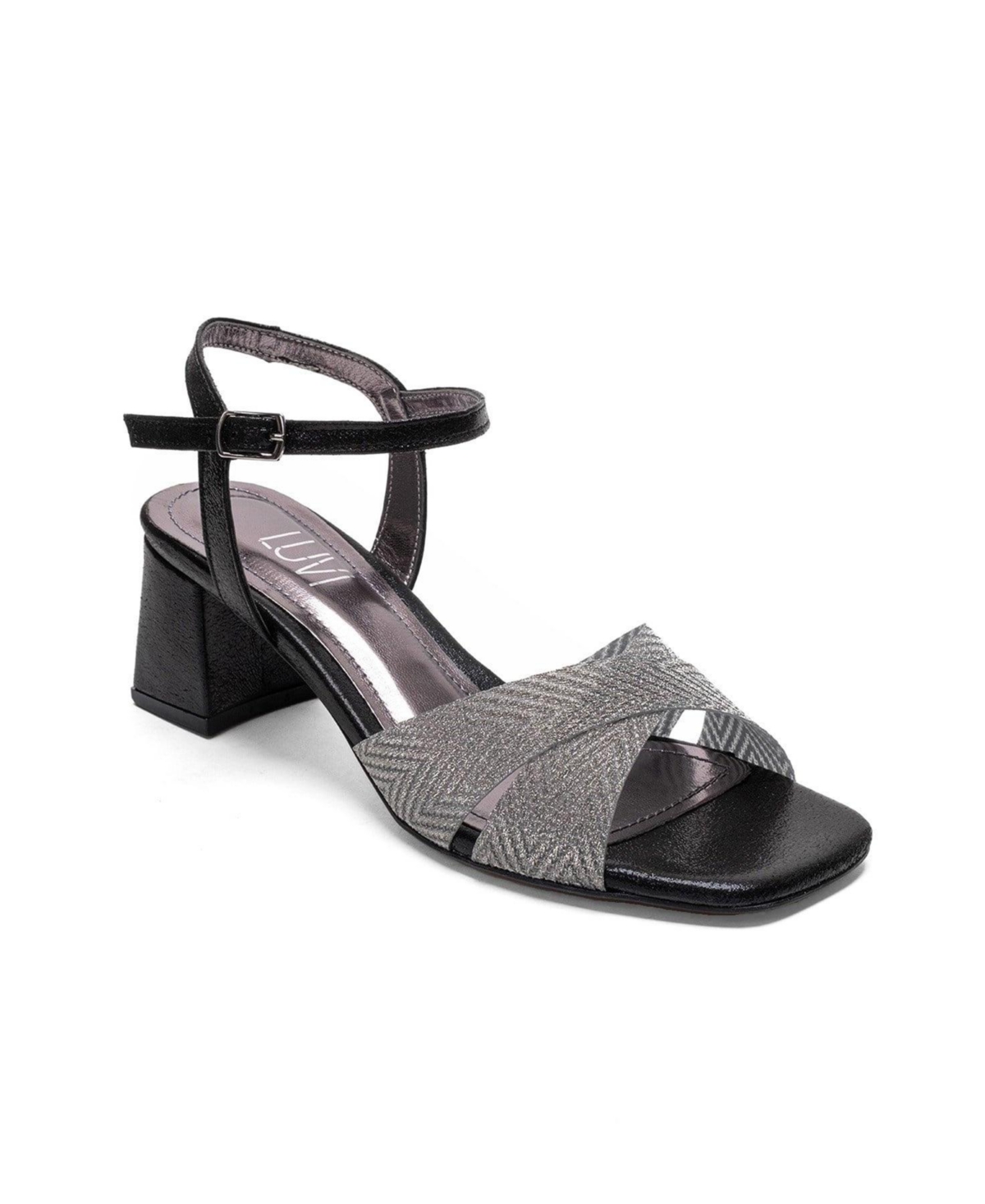 Click here for Prologue Shoes Milagro Block Heel Sandal - Black prices