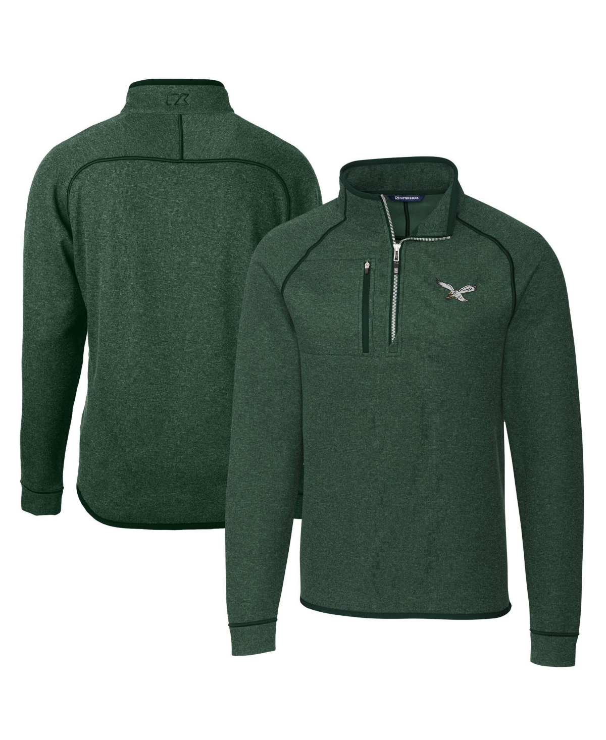 Click here for Cutter & Buck Mens Heather Green Philadelphia Eagl... prices