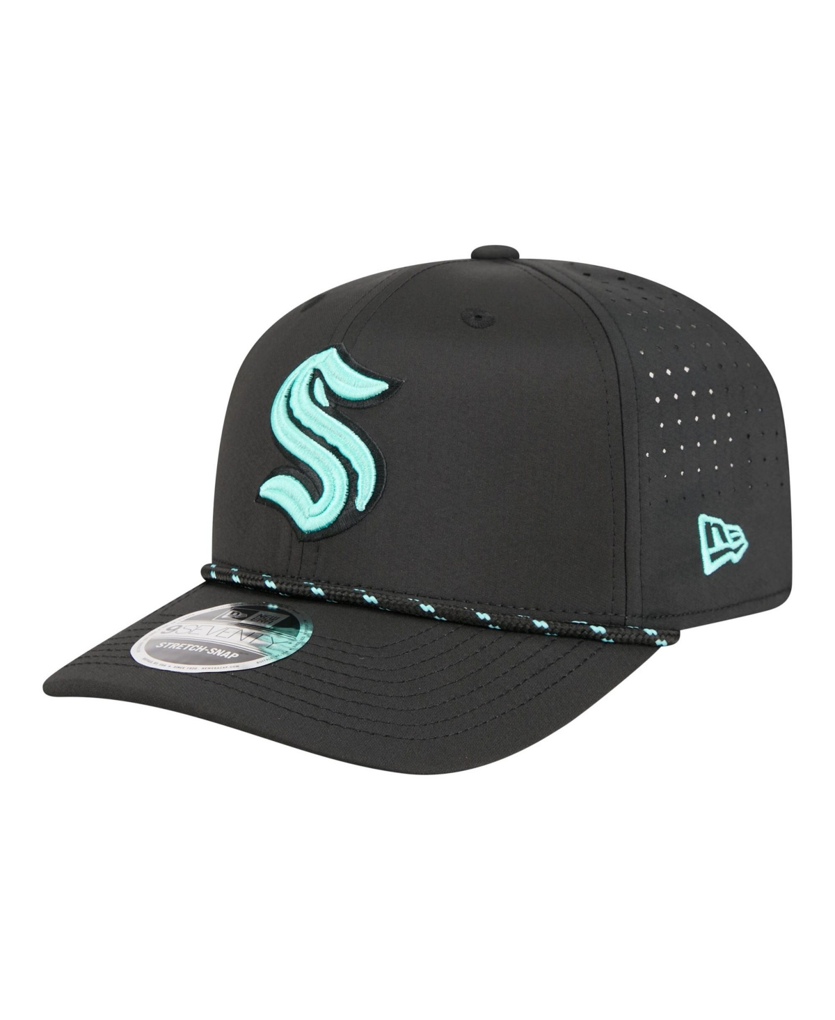 Click here for New Era Mens Black Seattle Kraken Sport Vented 9SE... prices