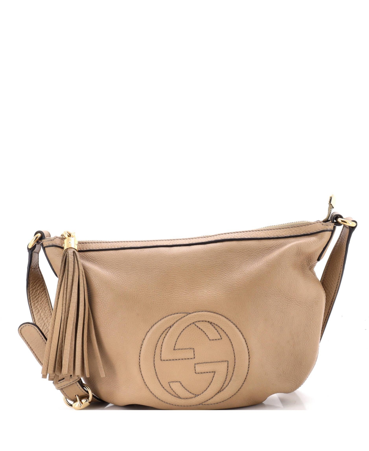 Click here for Pre-Owned Gucci Small Soho Messenger Bag Leather -... prices