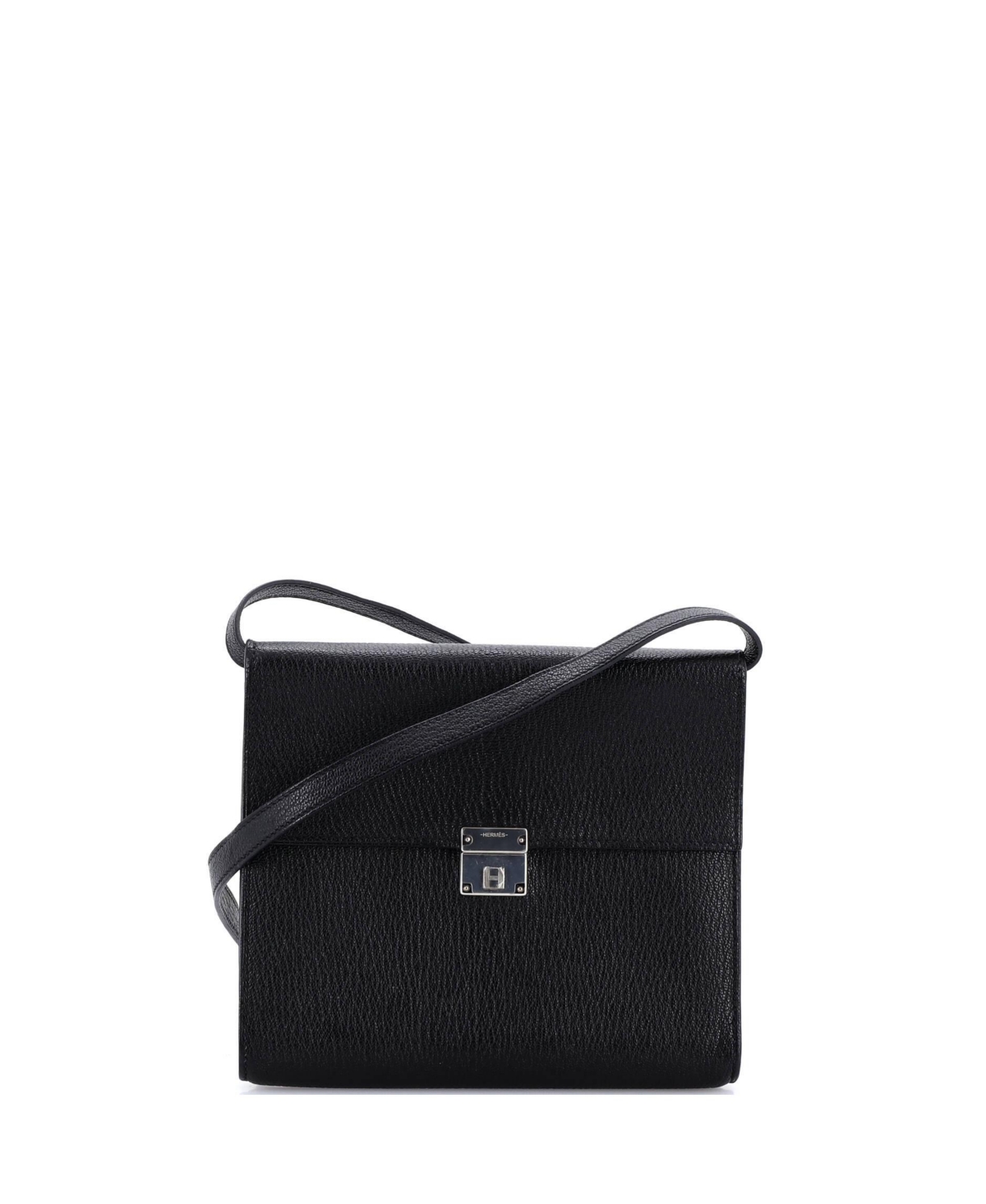 Click here for Pre-Owned HERMES 16 Clic Wallet on Strap Chevre My... prices