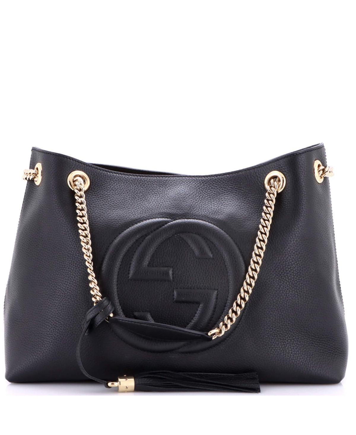 Click here for Pre-Owned Gucci Medium Soho Chain Strap Shoulder B... prices
