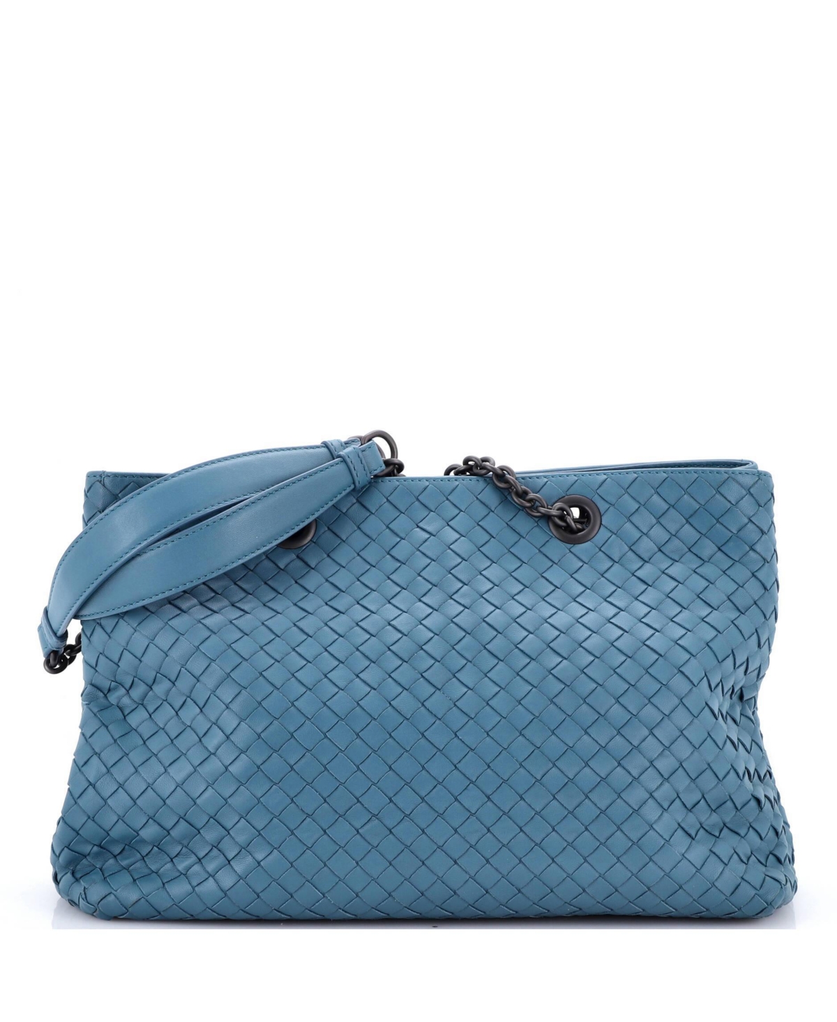 Click here for Pre-Owned Bottega Veneta Medium Double Chain Tote... prices