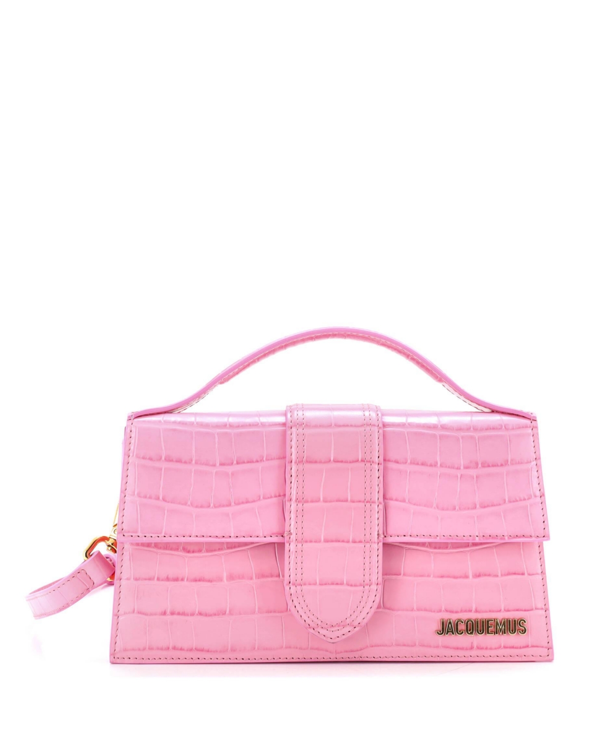 Click here for Pre-Owned Jacquemus Le Grand Bambino Flap Bag Embo... prices