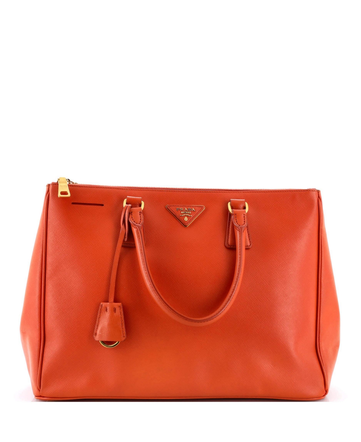Click here for Pre-Owned Prada Large Double Zip Lux Tote Saffiano... prices