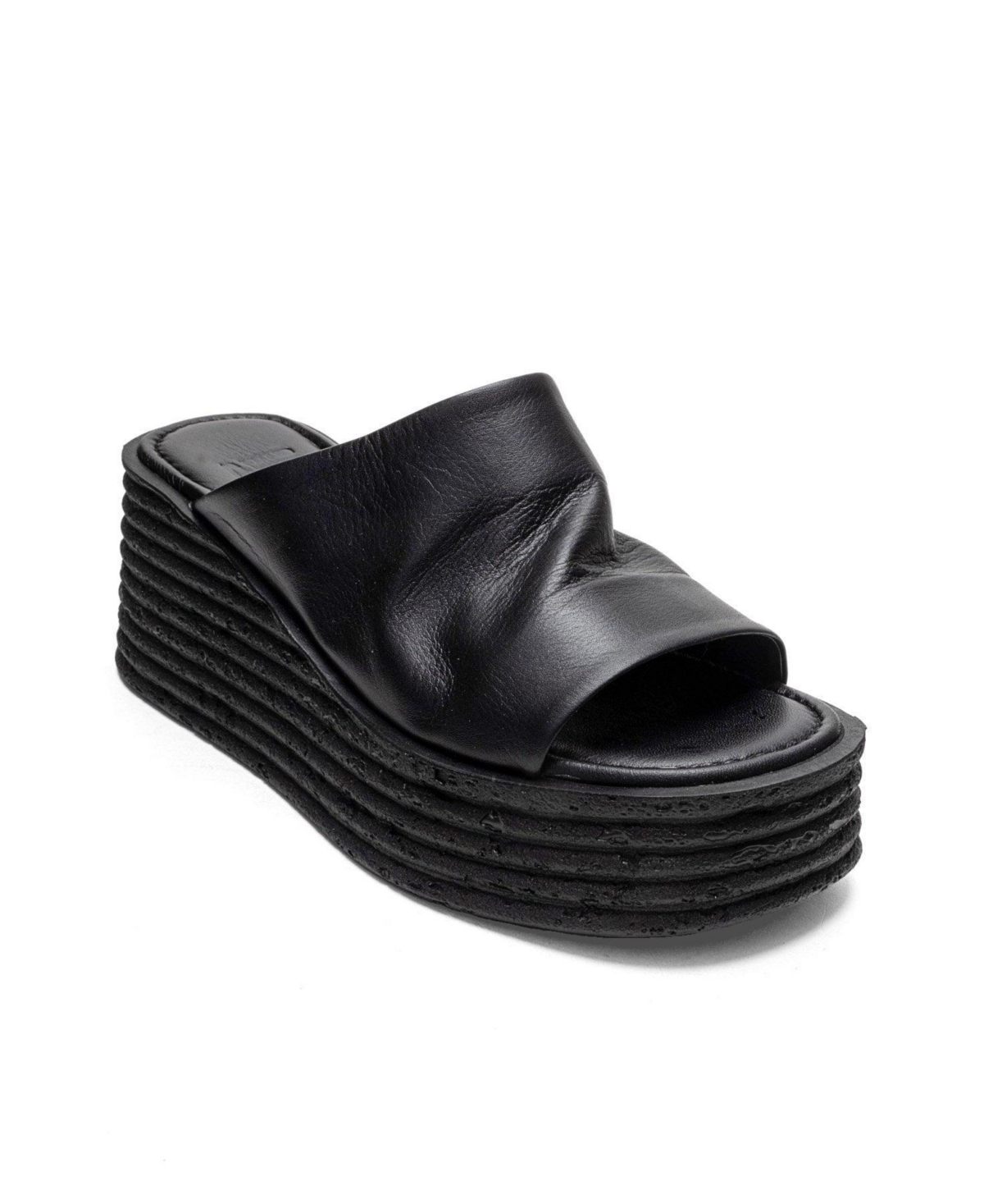 Click here for Forever & Always Shoes Womens Marc Leather Wedge S... prices