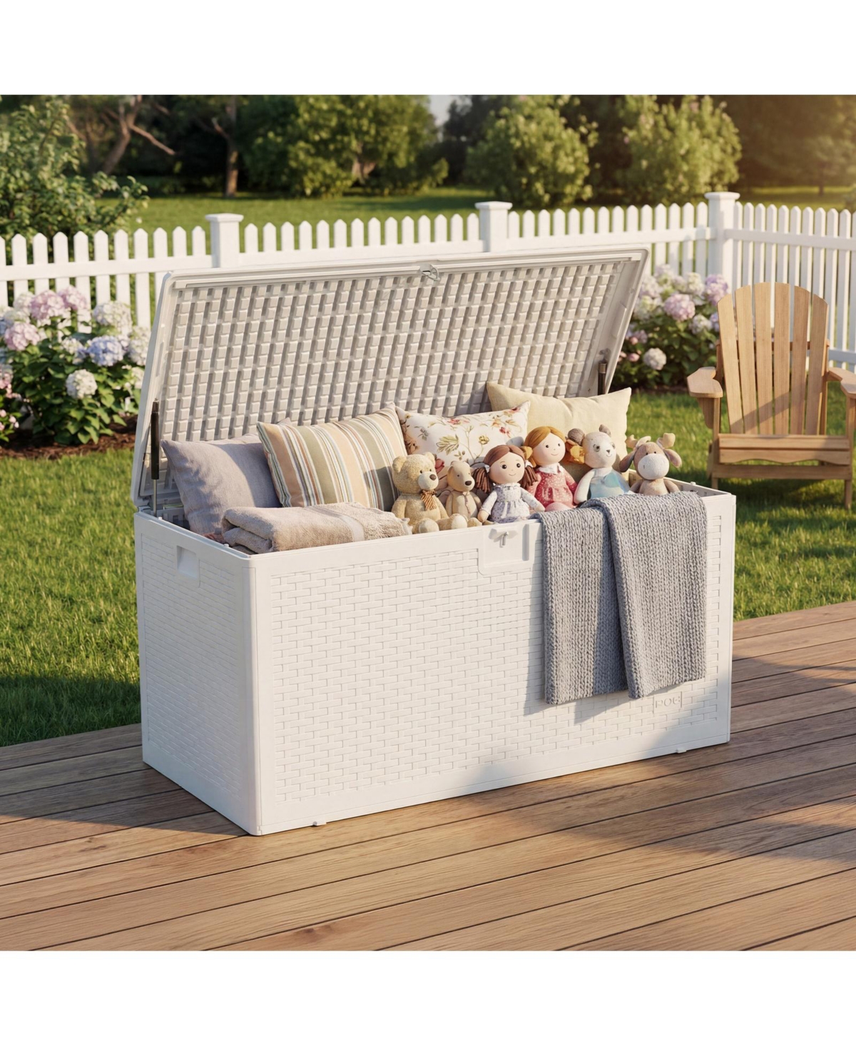 Click here for GarveeLife 73 Gallon Large Resin Deck Storage Box... prices