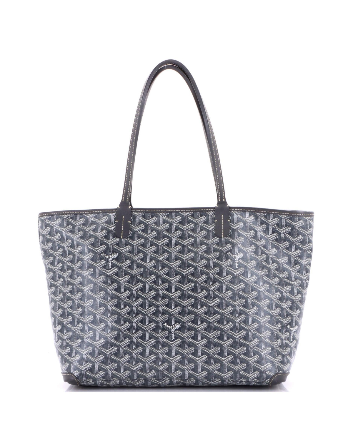 Click here for Pre-Owned Goyard Pm Artois Tote Coated Canvas - Gr... prices