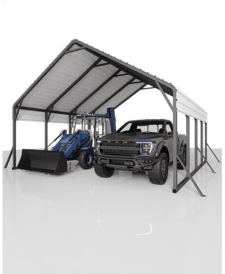 GarveeLife Metal Carport for Cars, Heavy Duty Steel Frame for All ...
