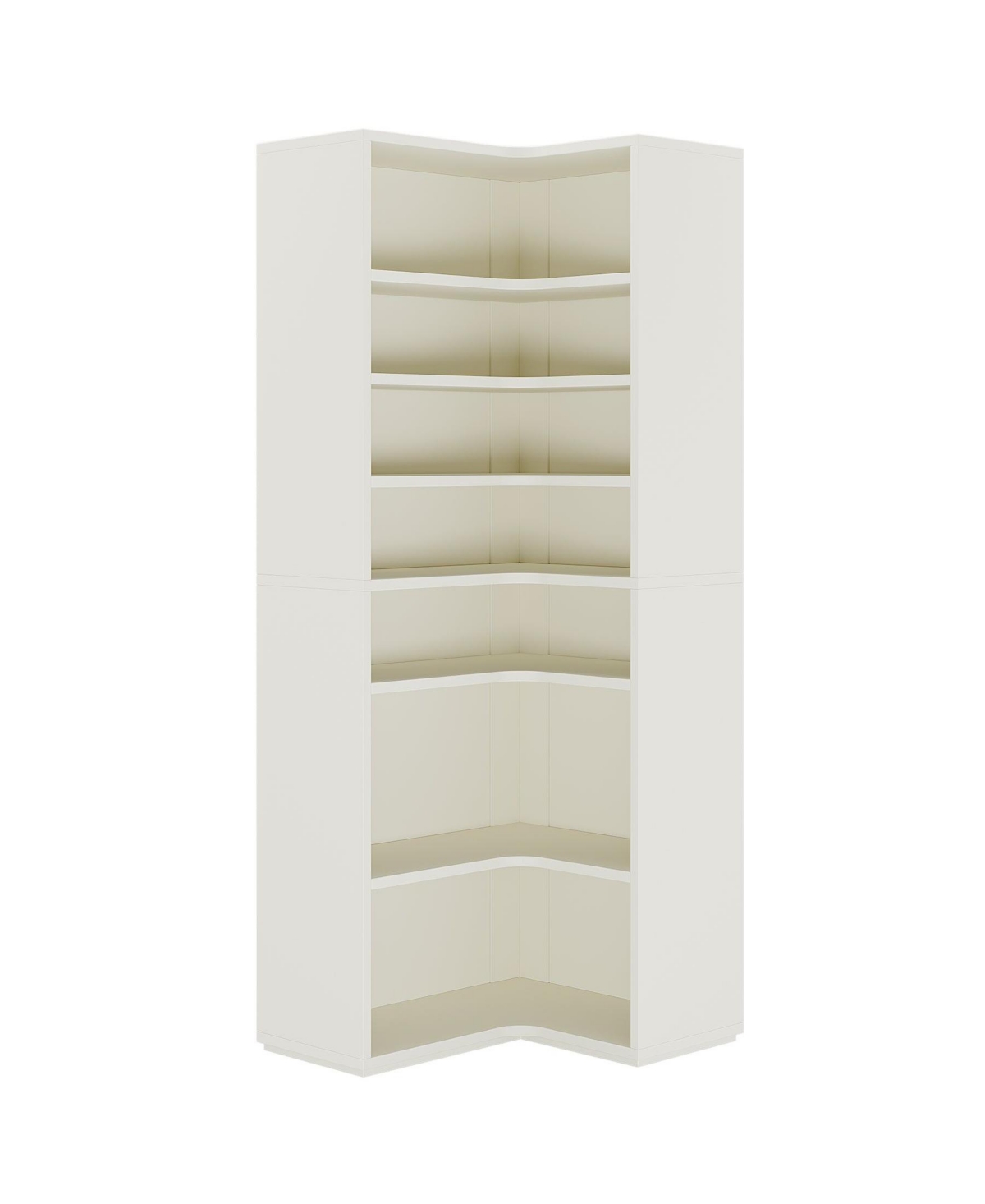 Click here for Slickblue L Shaped Corner Bookcase with 9 Tier Sto... prices