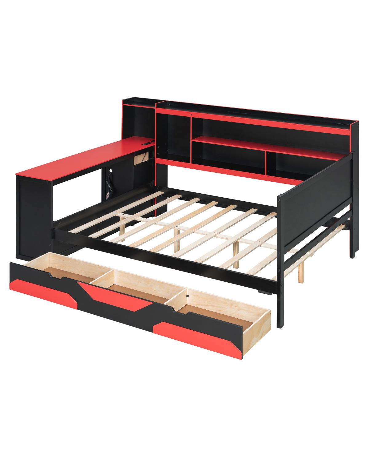 Click here for Streamdale Furniture Gaming Daybed with Desk  Stor... prices