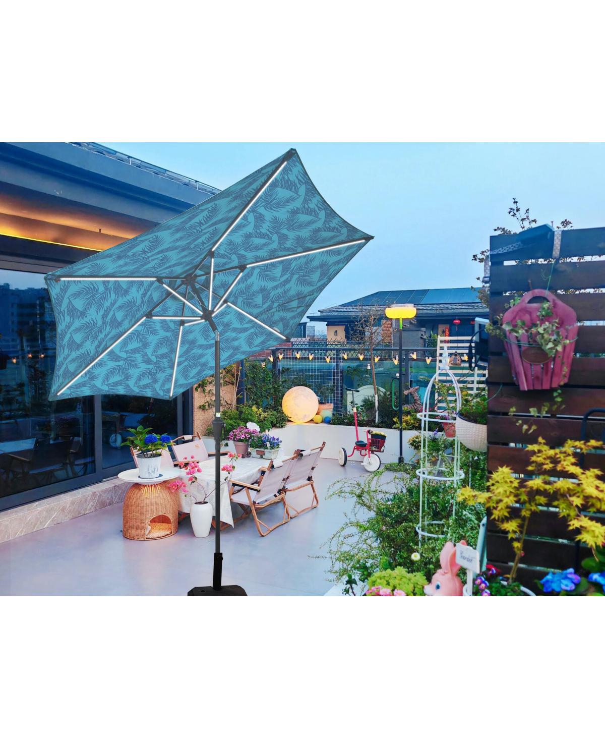 Click here for Streamdale Furniture 9FT Umbrella with Light Patte... prices