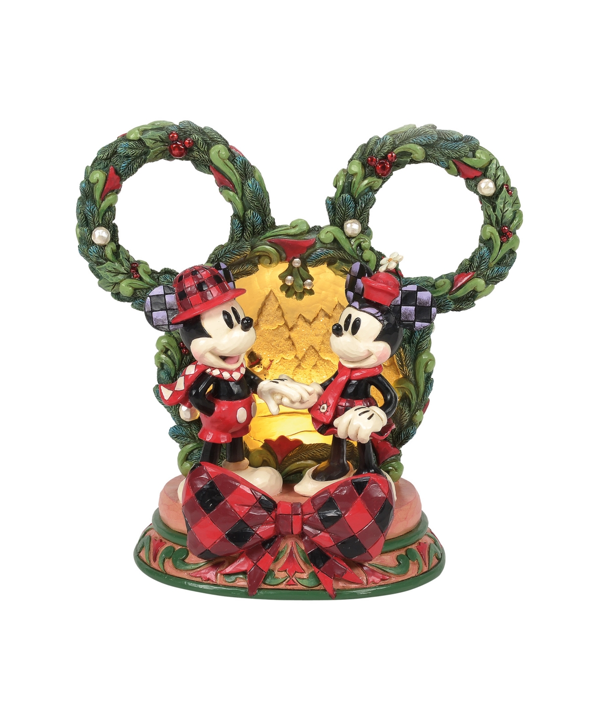 Click here for Jim Shore Disney Traditions Fig Mickey Minnie Holi... prices