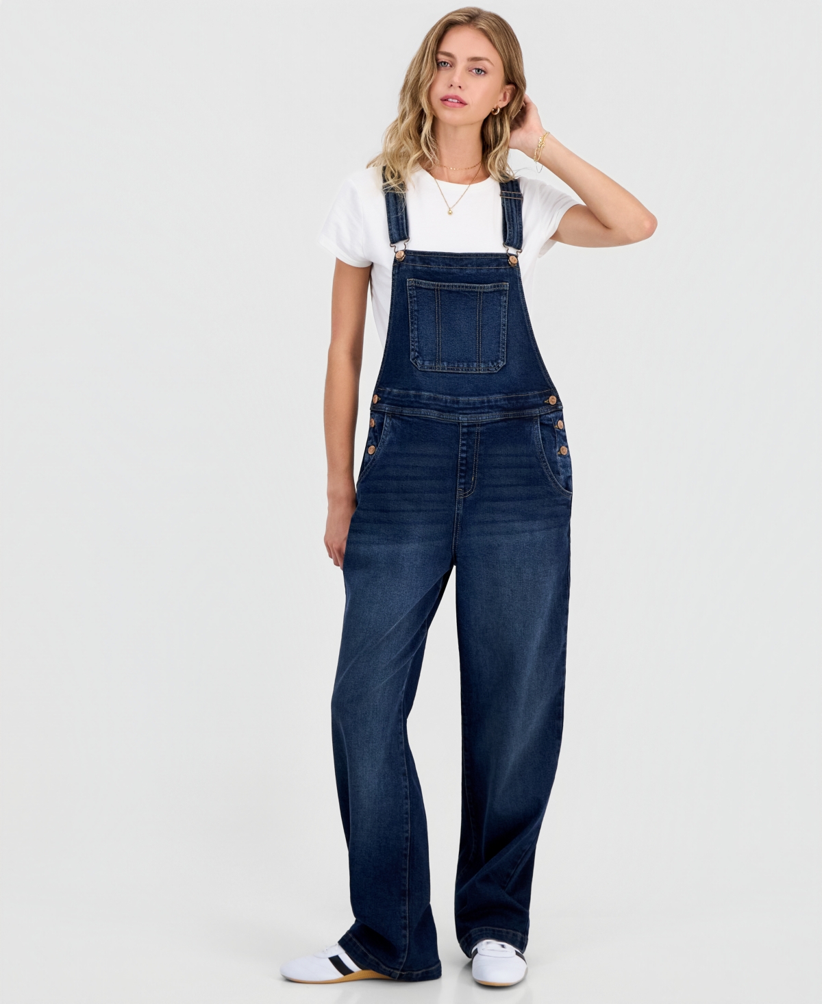 Click here for Celebrity Pink Juniors Denim Overalls - Zelda prices
