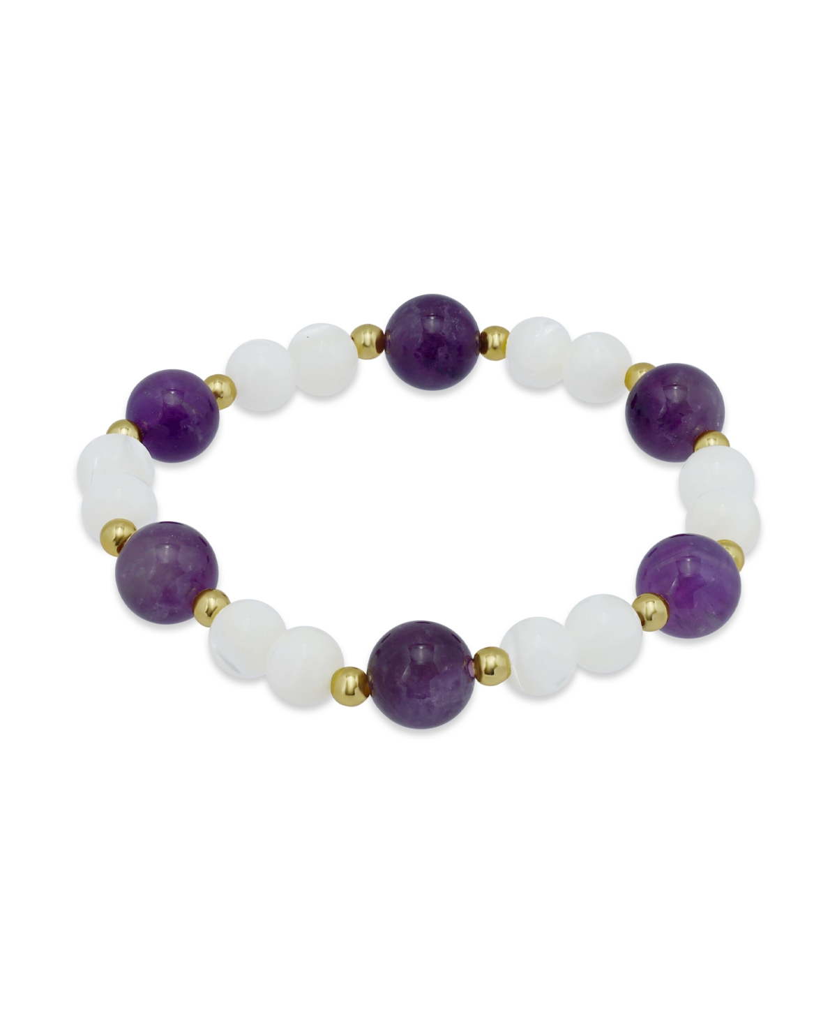 Click here for Macys 14k Gold-Plated Over Brass Imitation Pearl B... prices