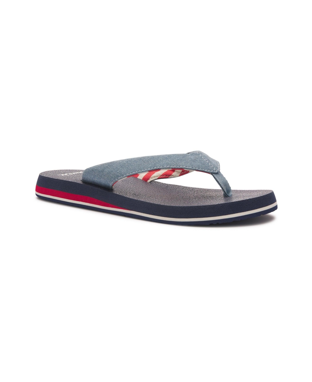 Click here for Sanuk Womens Yoga Mat Ii Sandals - Rwb denim prices