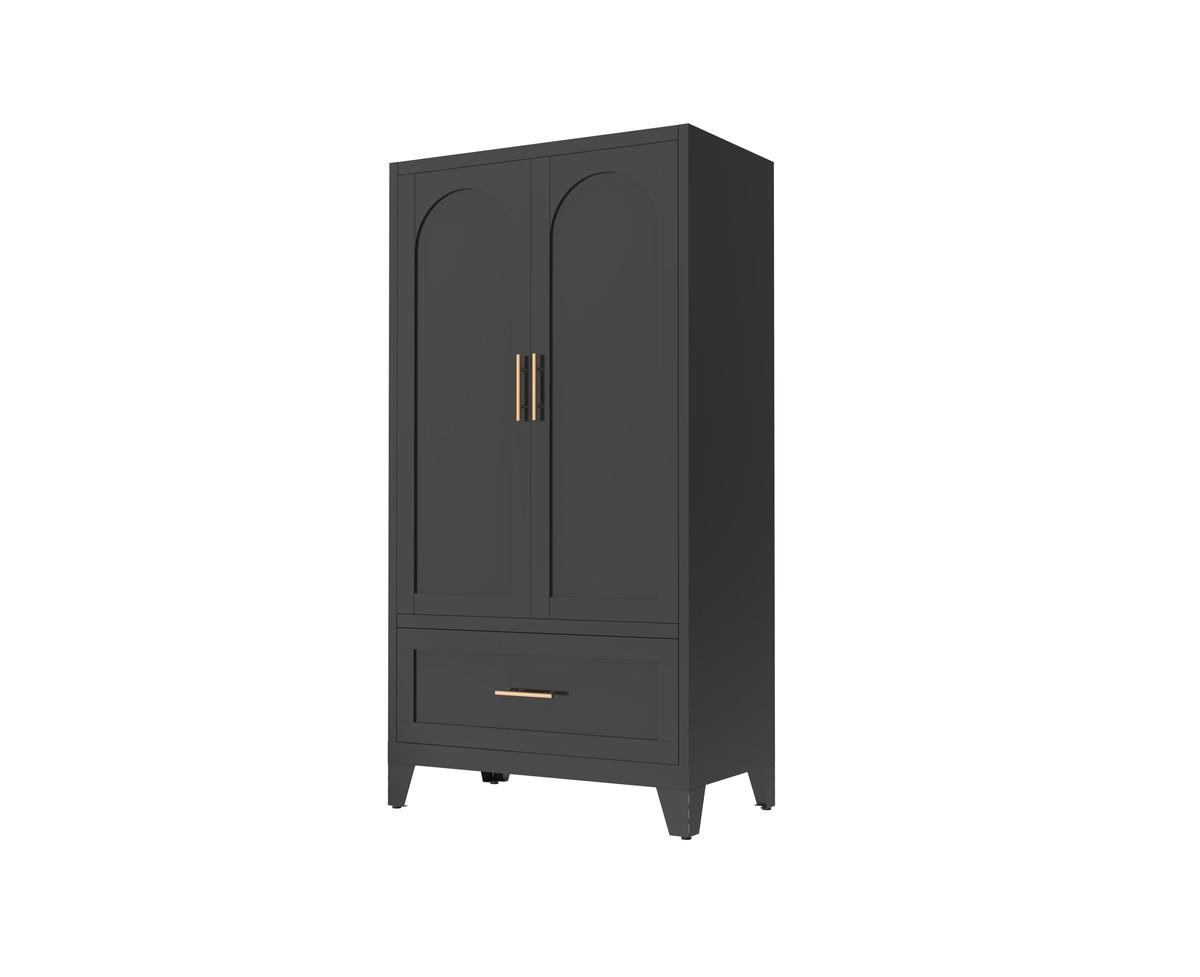 Click here for 60 Tall Metal Storage Cabinet with 1 Drawer and Ha... prices