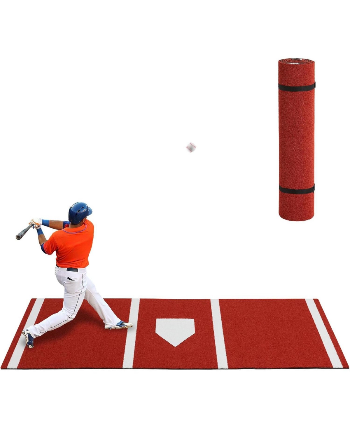 Click here for Xo 12x6FT Baseball Hitting Mat  Anti-Slip Turf wit... prices