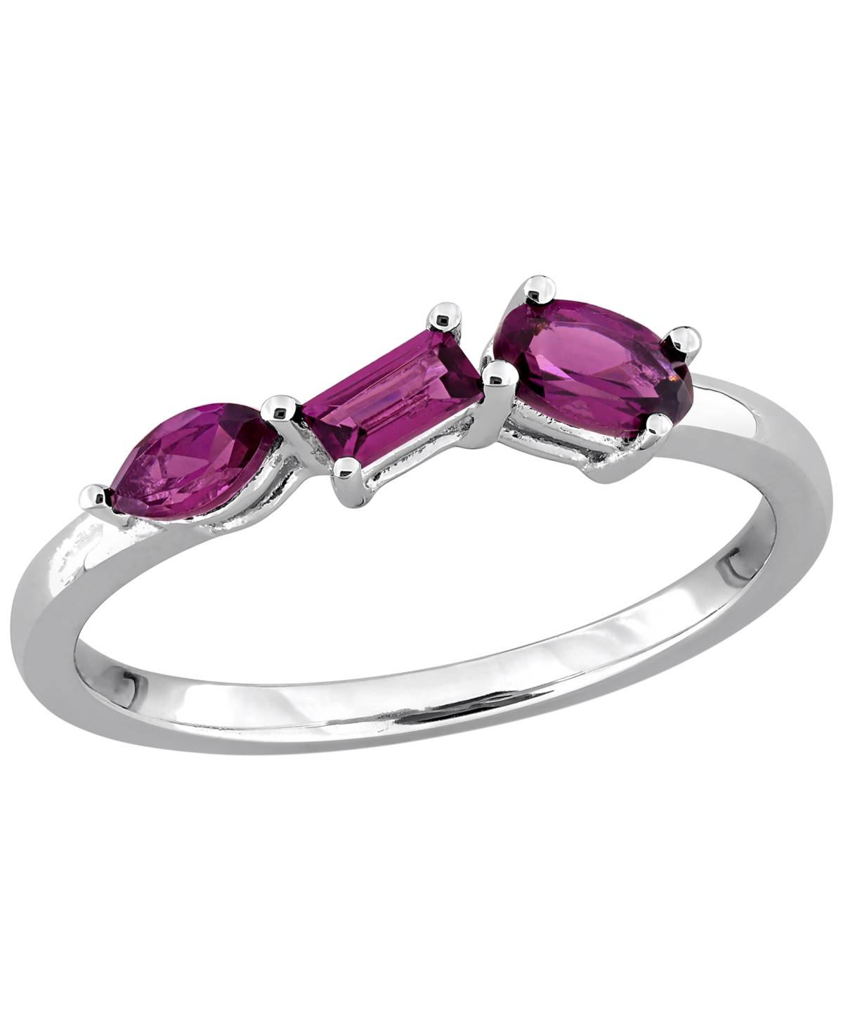 Click here for Macys Amethyst (5/8 ct. t.w.) Ring in Sterling Sil... prices