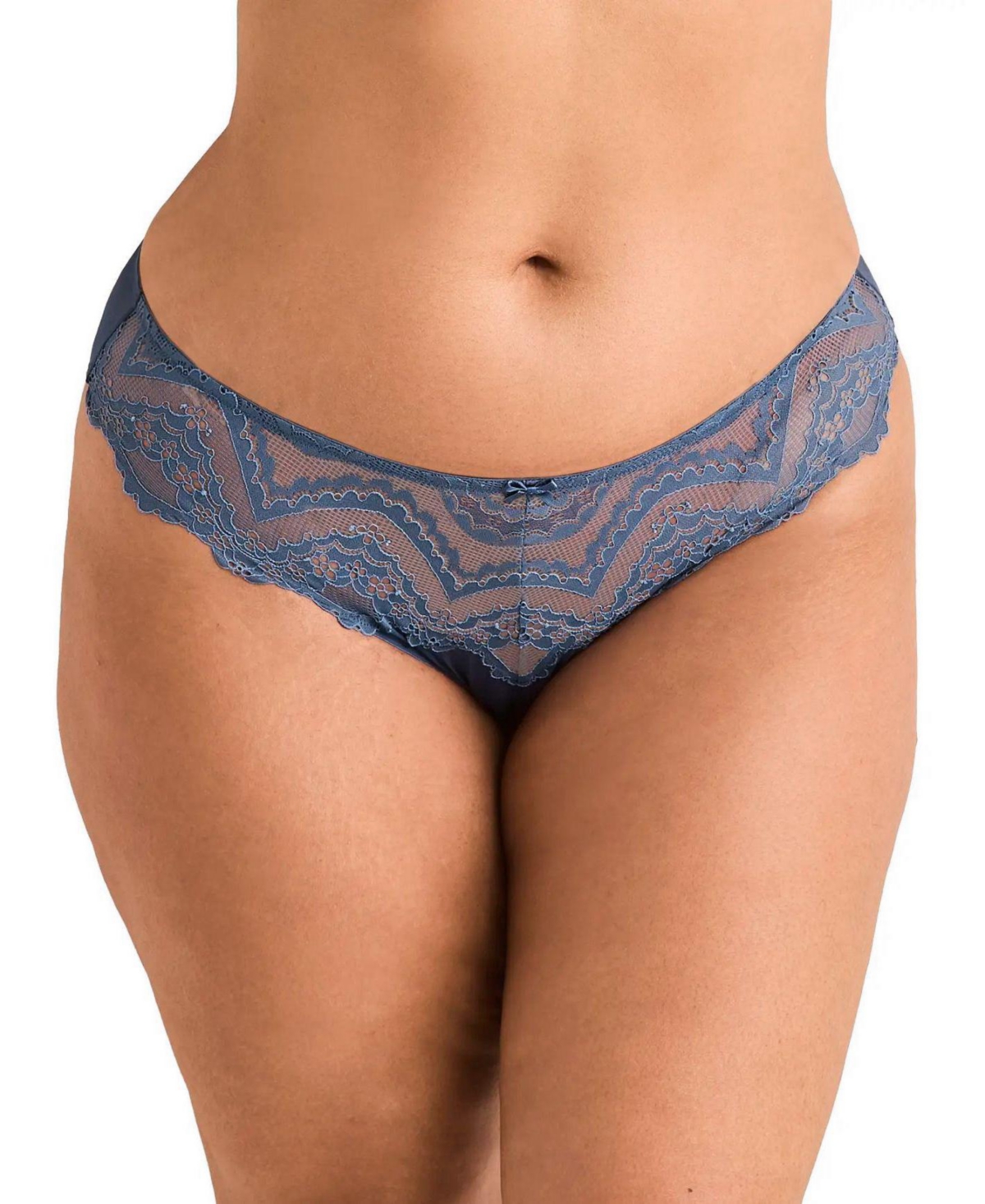 Click here for Adore Me Womens Farrah Bikini Panty - Dark blue prices