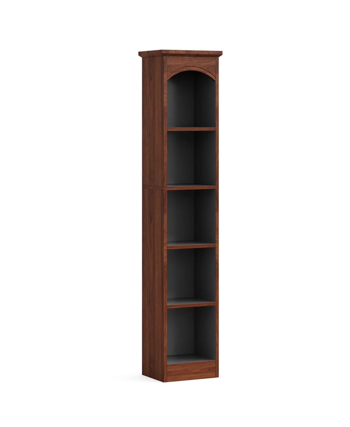 Click here for Slickblue Tall 5 Tier Narrow Bookshelf Display Rac... prices