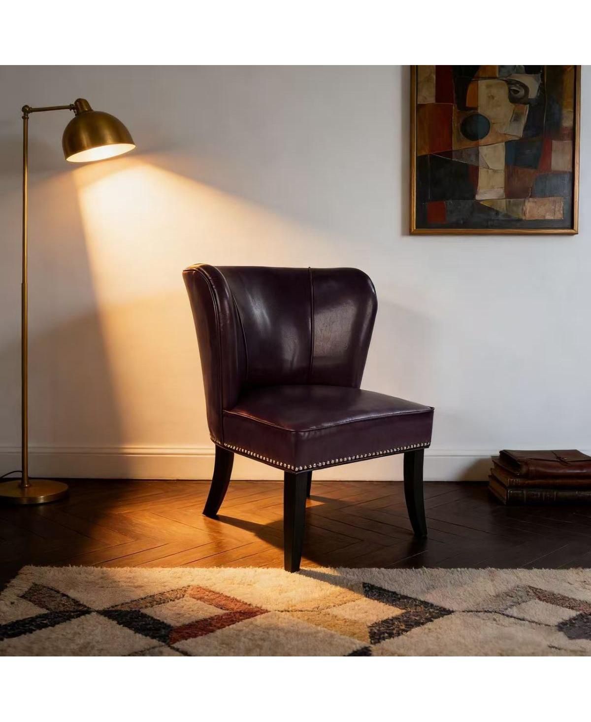 Click here for Streamdale Furniture Pu Leather Accent Chair with... prices