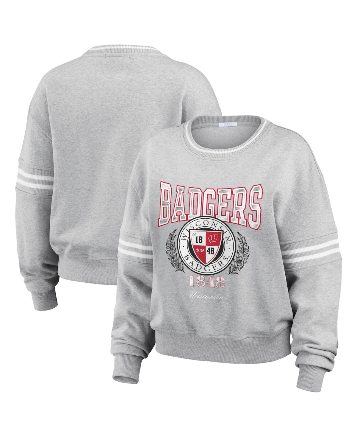 Click here for Wear by Erin Andrews Womens Heather Gray Wisconsin... prices