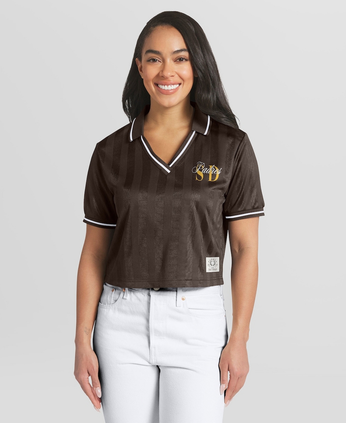 Click here for Wear by Erin Andrews Womens Brown San Diego Padres... prices